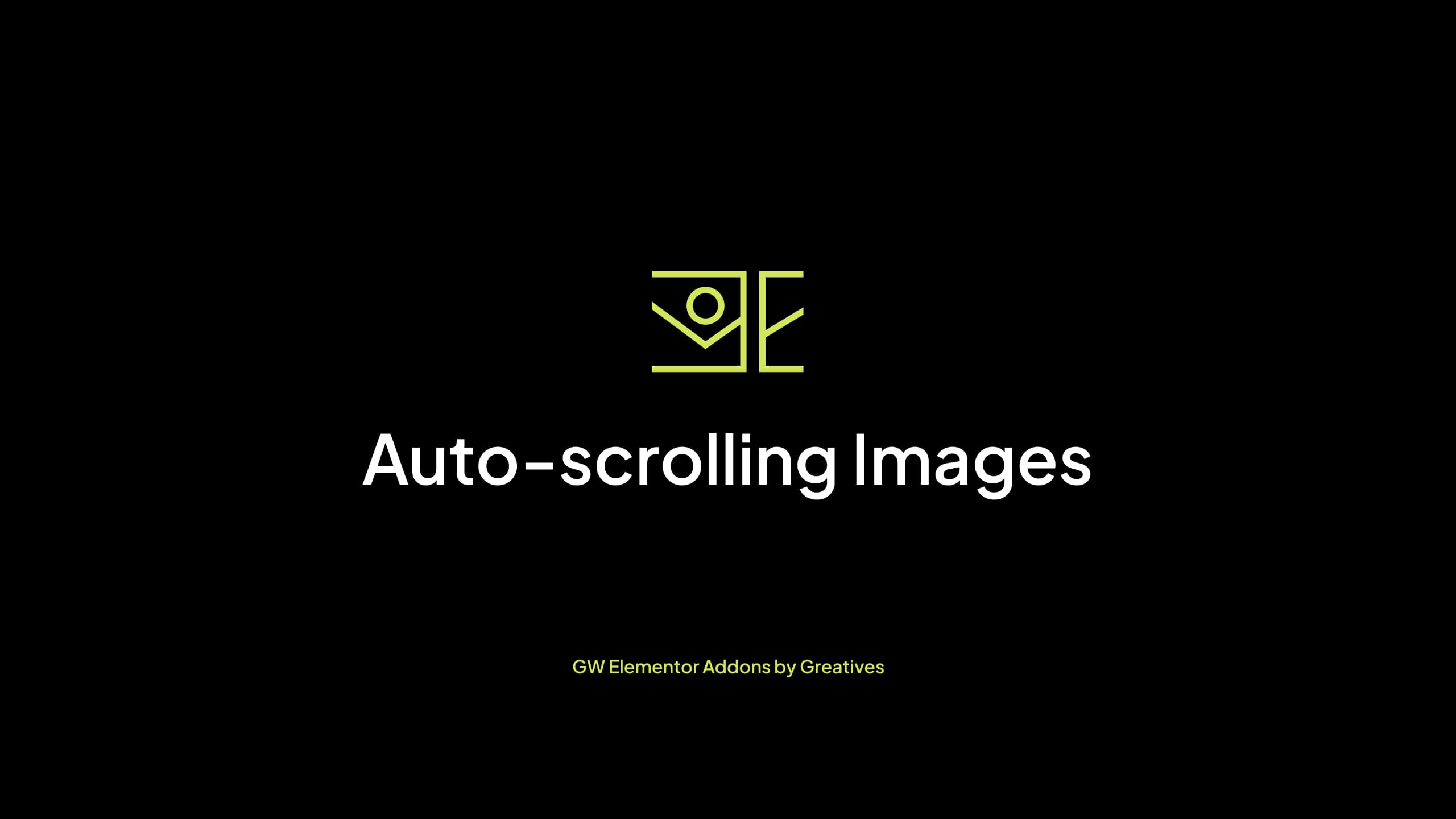 Auto Scrolling Images Elementor Widget Gw Elementor Addons And Themes Documentation