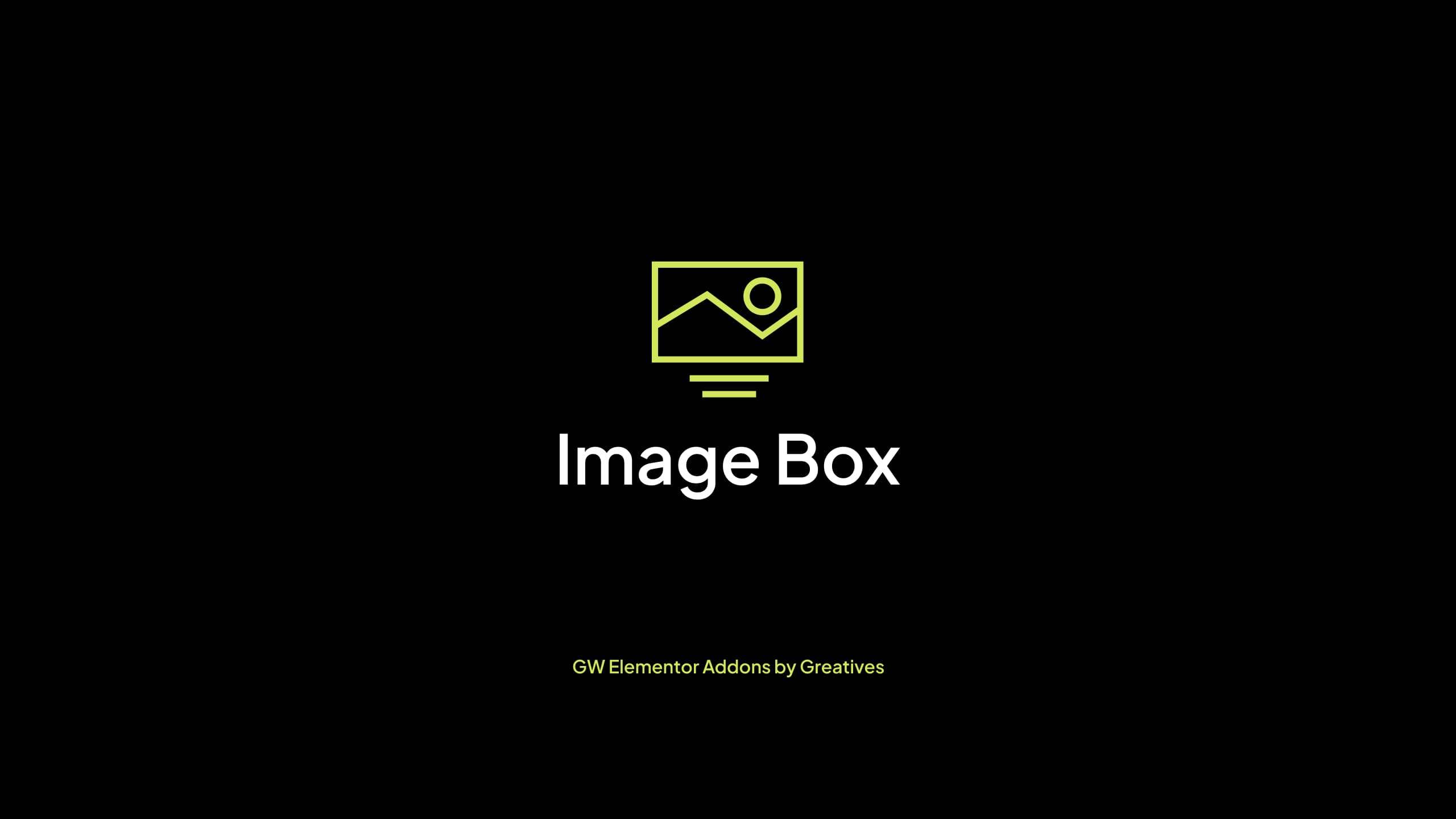 Image Box Elementor Widget - GW Elementor Addons & Themes Documentation